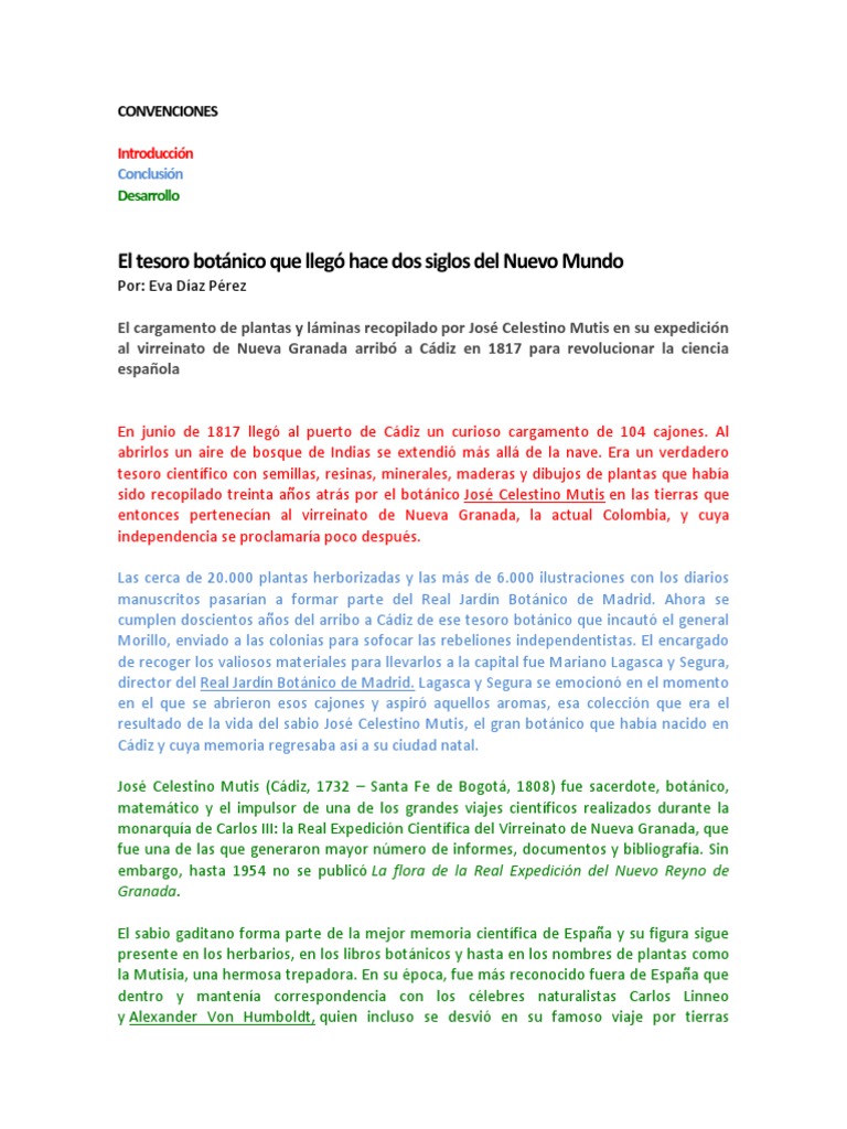 Propuesta Texto Expositivo - Informativo | PDF