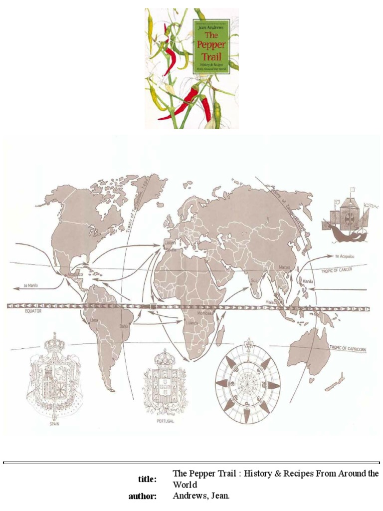 The Pepper Trail | PDF | Capsicum | Voyages Of Christopher Columbus