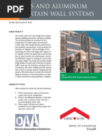 CWCT Curtain Wall Installation Handbook | PDF | Window | Wall