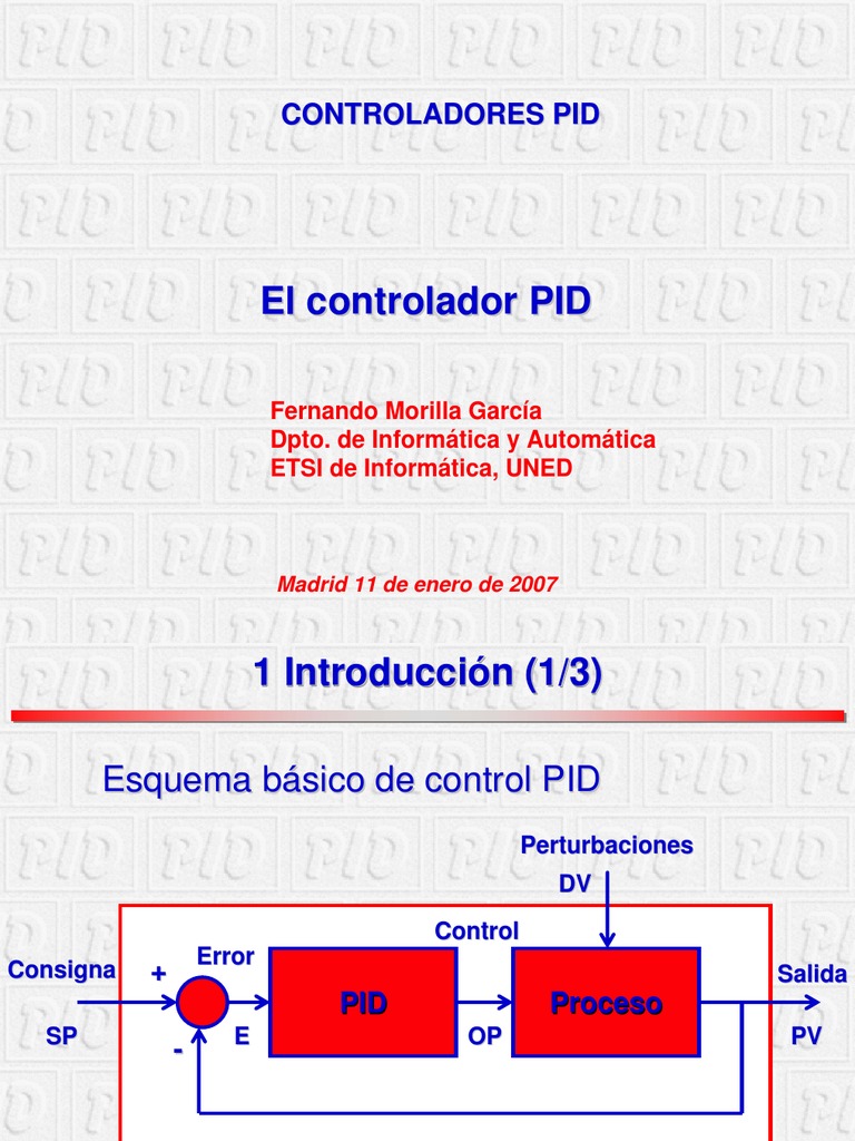 El Controlador PID | PDF | Tecnología