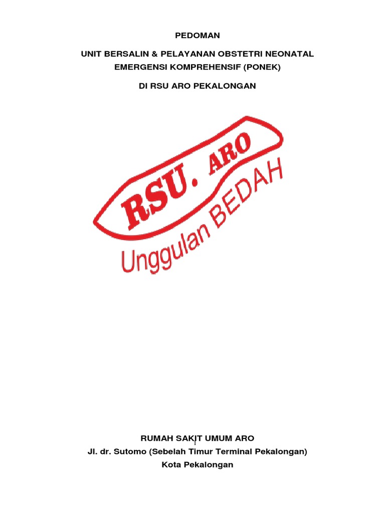 Pedoman Unit Ponek VK | PDF