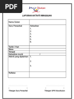 2022 Borang Rekod Perjumpaan PP PYD Mei BERSAMA Terkini | PDF