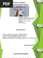 Fire Alarm A Project Report | PDF | Operational Amplifier | Amplifier