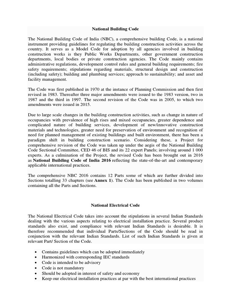 Codes | PDF | Building Code | Electrical Wiring