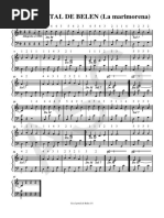 Partitura - Solo Le Pido A Dios - Melodia y Chords - 2017 | PDF