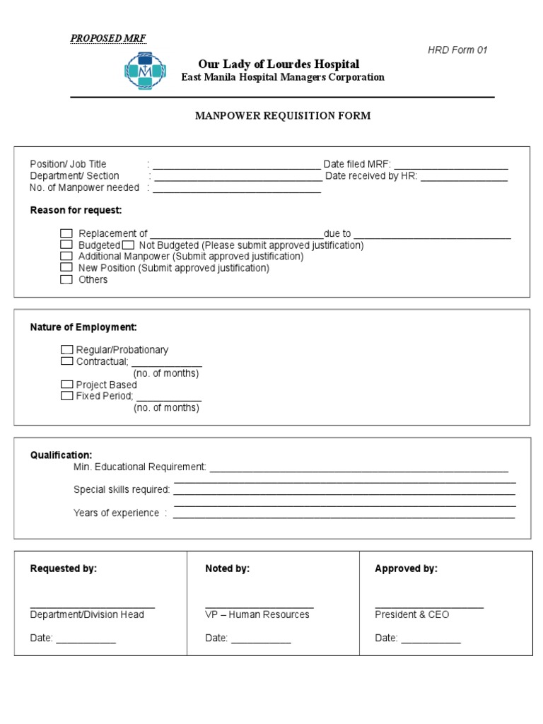 Proposed MRF FORMS Doc 2 | PDF | Career & Growth