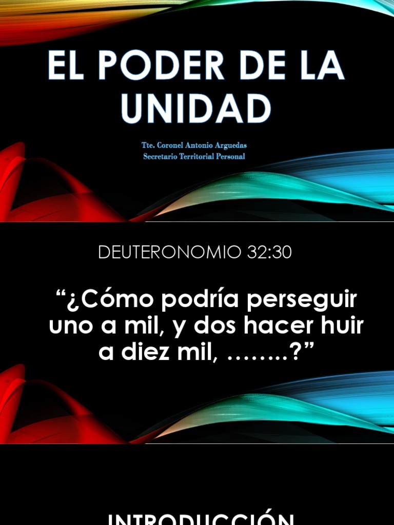 El Poder de La Unidad | PDF | Familia | Amor