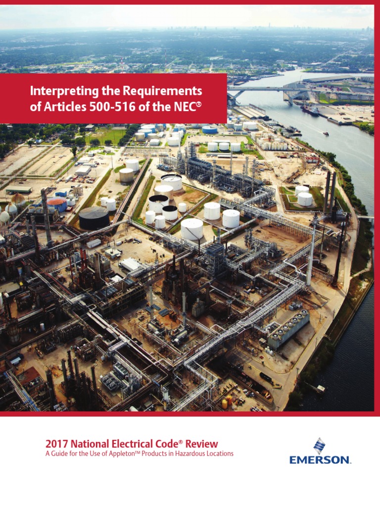 Interpreting The Requirements of Articles 500 516 of The NEC en 518452 ...