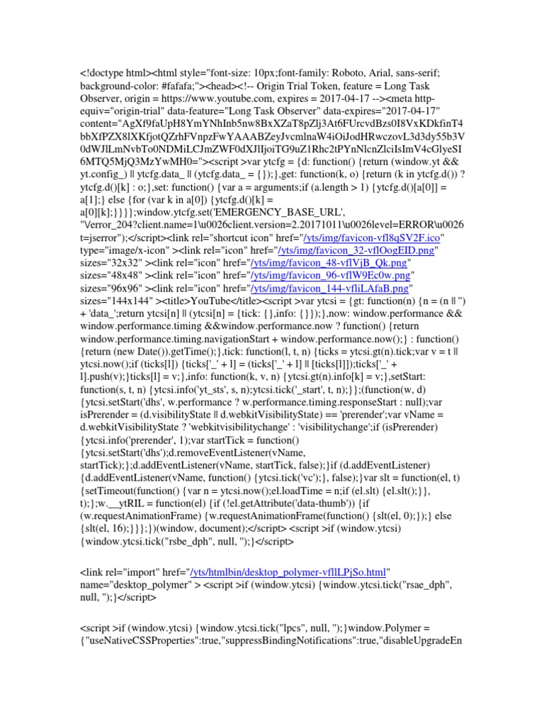 Doctype HTML | PDF | Ios | Typography