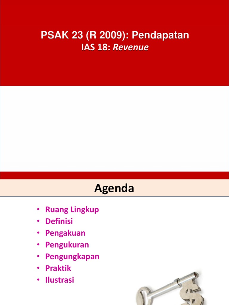 PSAK 23 Pendapatan 11052016 | PDF | Pengelolaan Keuangan & Uang