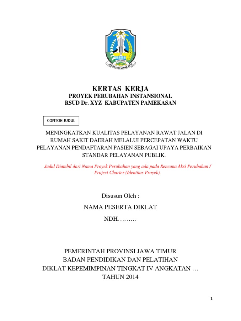2 Format Rencana Aksi Project Charter | PDF