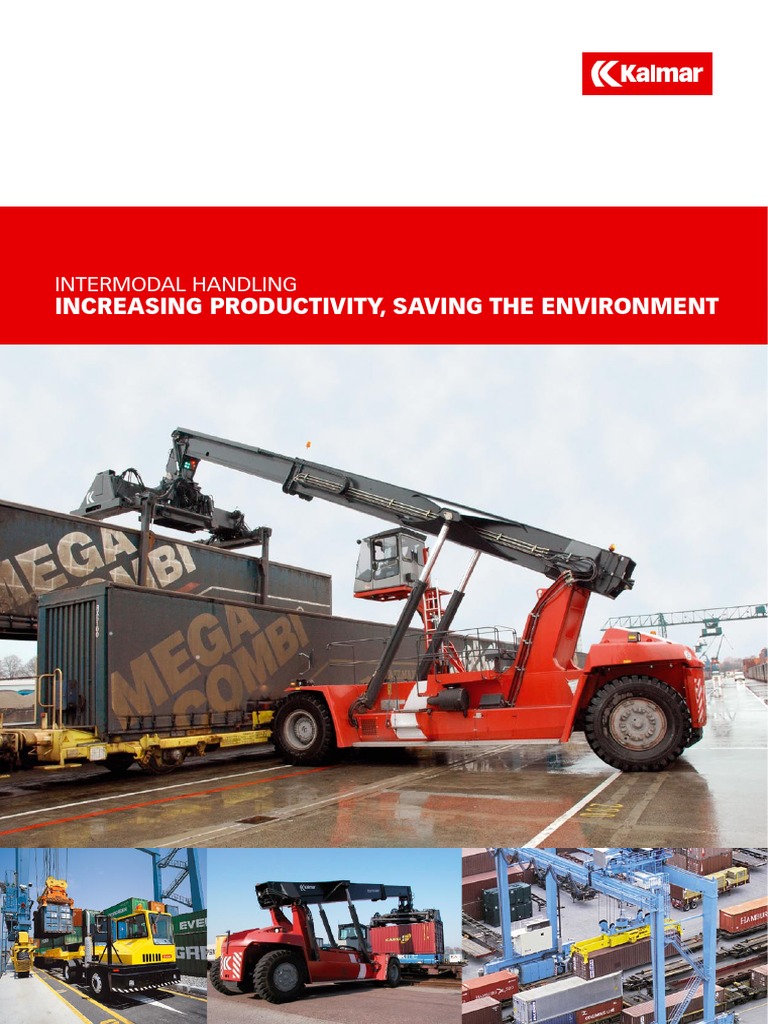 Kalmar PDF | PDF | Crane (Machine) | Containerization