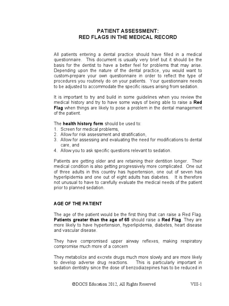 Patient Assessment Handout | PDF | Diabetes Mellitus | Hypertension