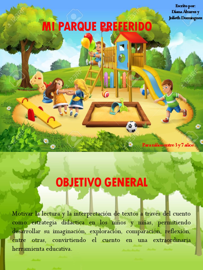Un día en el parque: cuento infantil | PDF | Arte
