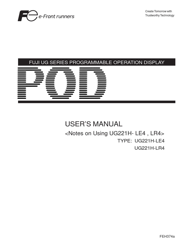 FEH374 A | PDF | Programmable Logic Controller | Random Access Memory