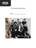 The Outsiders Study Guide Answers | PDF | Mystery, Thriller & Crime Fiction