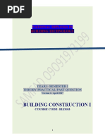 Chapter 1 - Introduction To Building Technology | PDF | Design ...