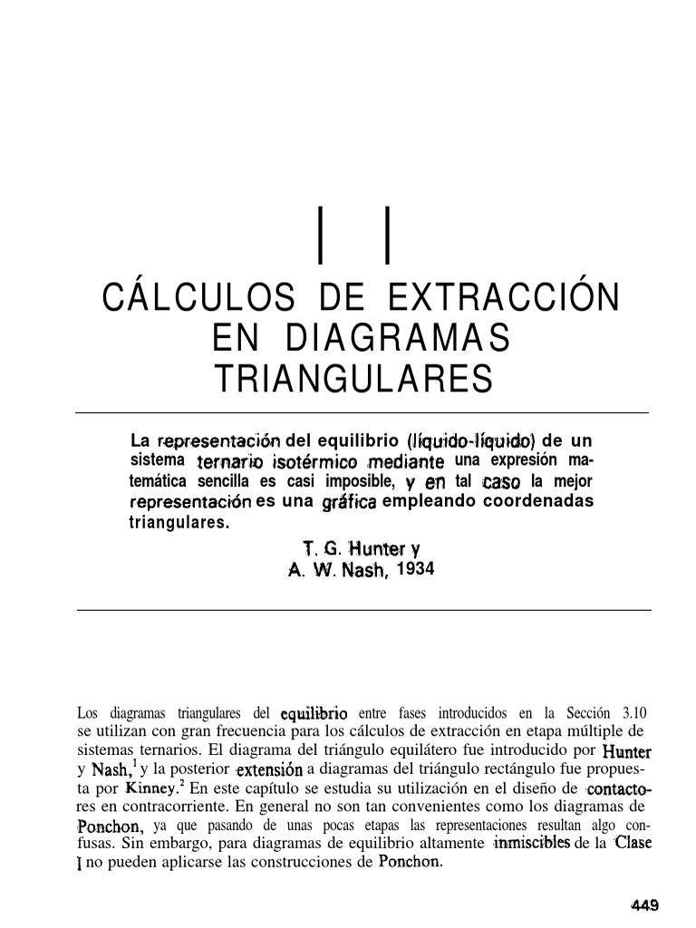 Extraccion L L | PDF | Triángulo | Agua
