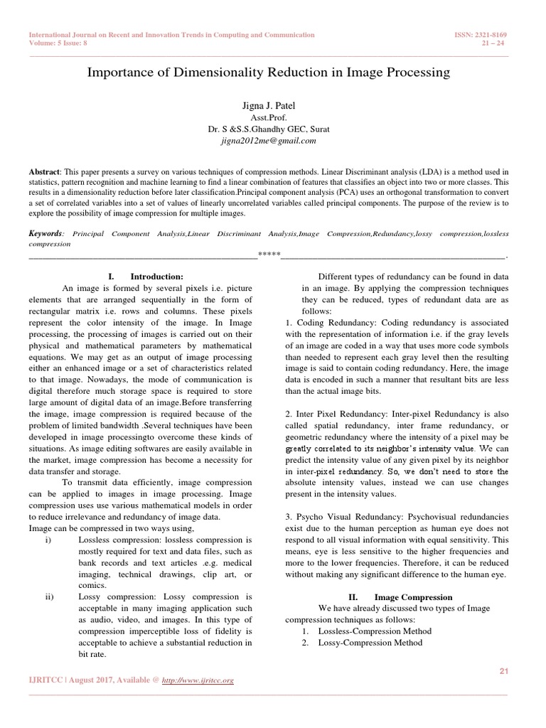 2 1502352051 - 10-08-2017 PDF | PDF | Data Compression | Principal Component Analysis