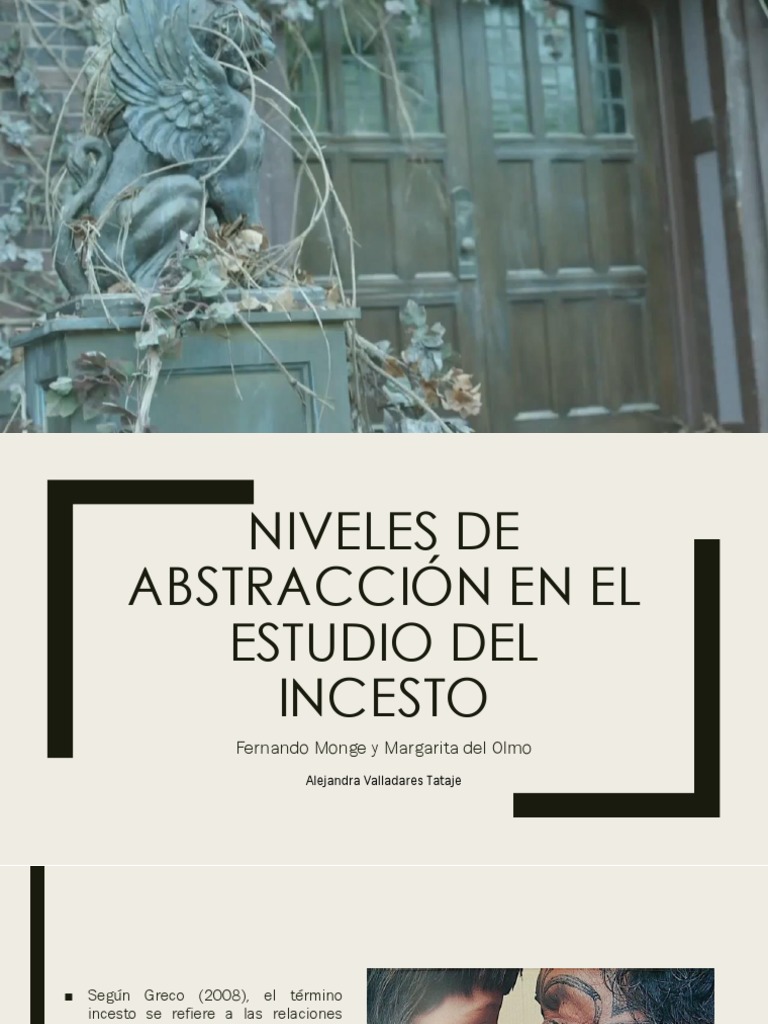 El Incesto | PDF | Incesto | Sexo