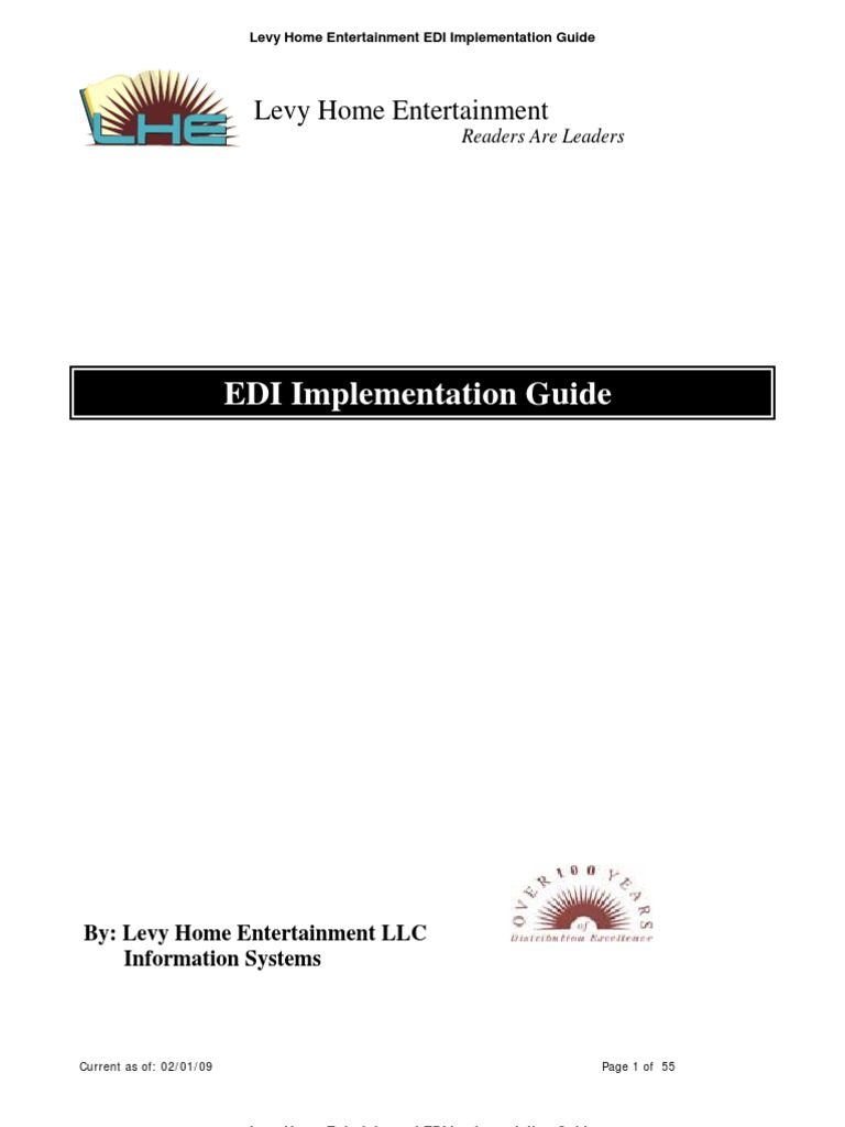 Edi Guide 0209 | PDF | Electronic Data Interchange | Computer Network