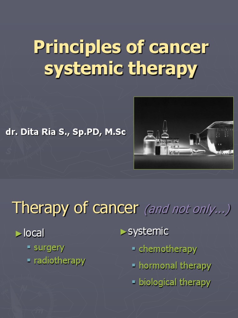 Principles Cancer Systemic Therapy | Chemotherapy | Cell Growth