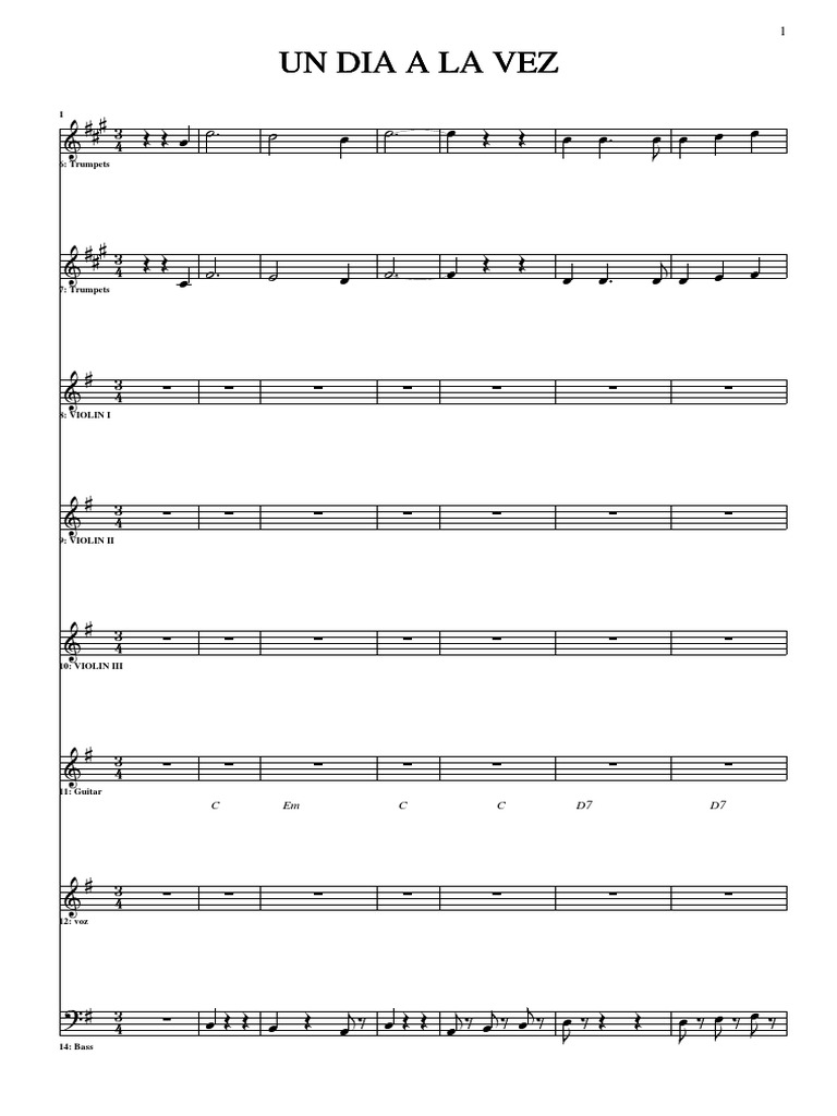 UN DIA A LA VEZ | Music Industry | Sound Production