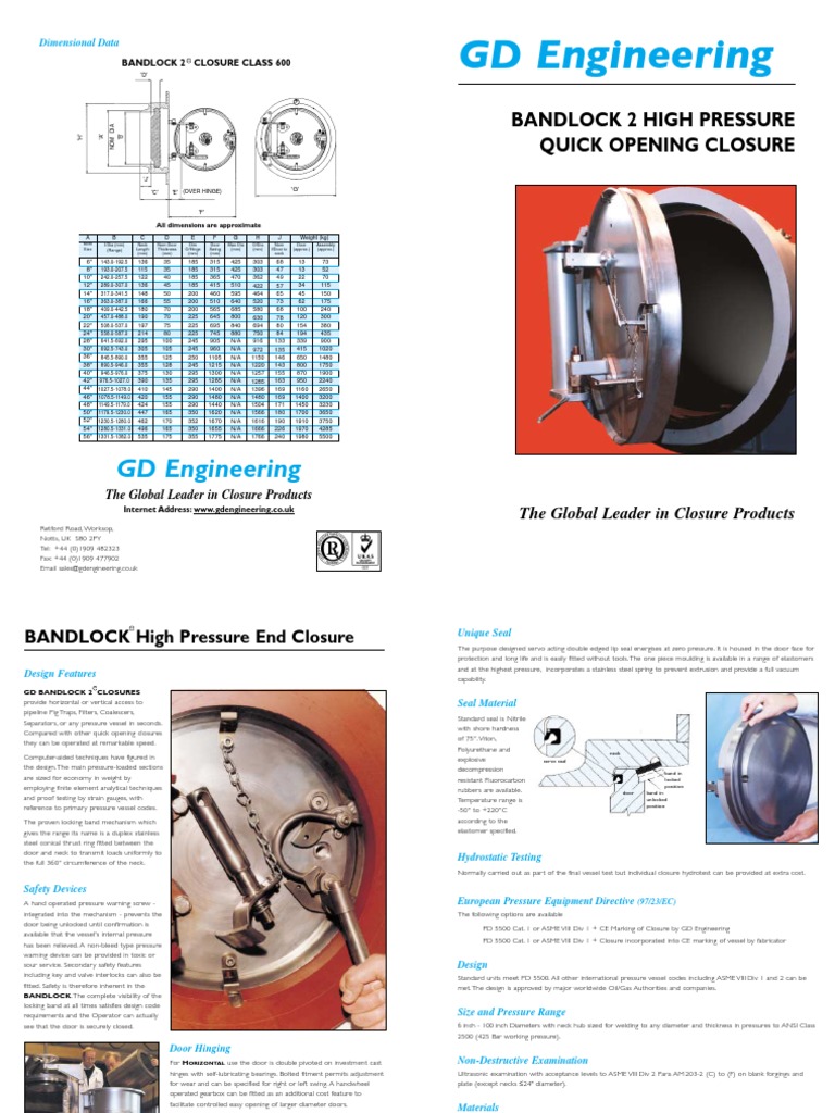 Bandlock2 Literature | PDF | Door | Building Materials