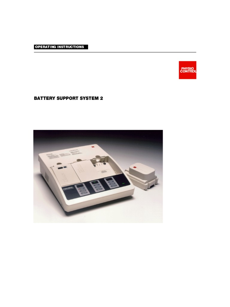 Battery Support System 2 Instructions | PDF | Battery Charger ...