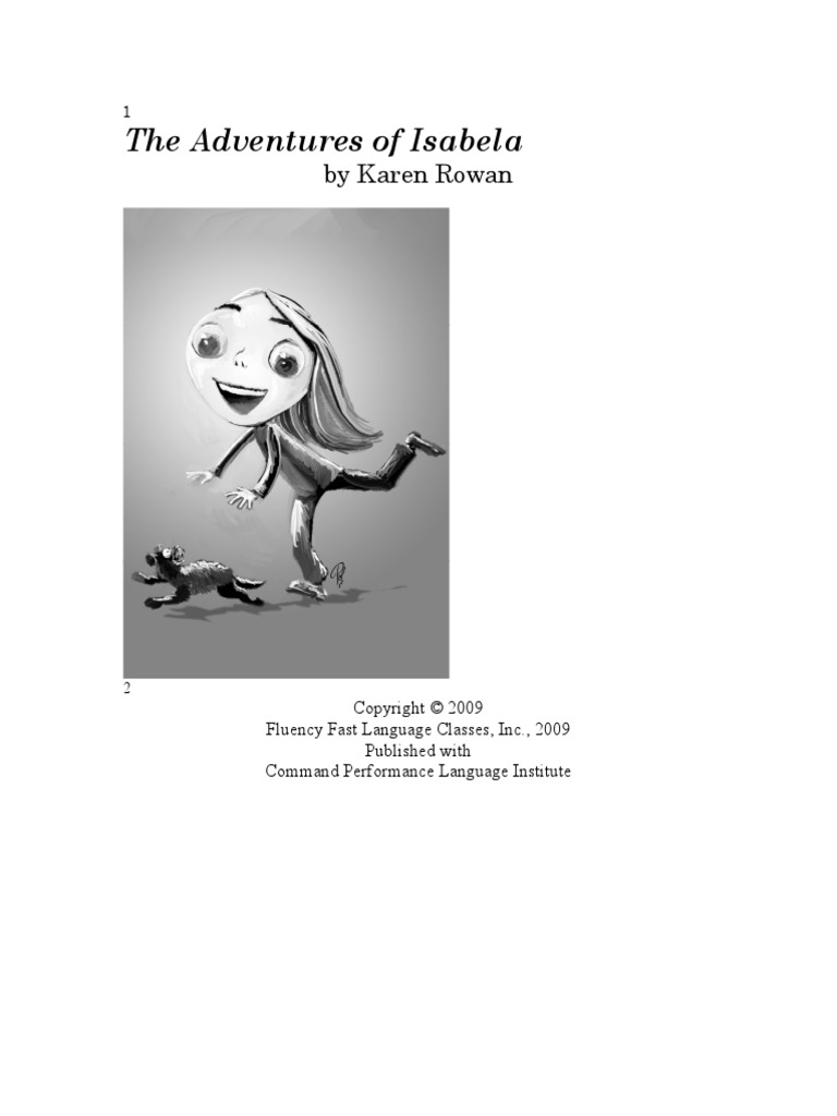 Isabela Book 1 English | PDF