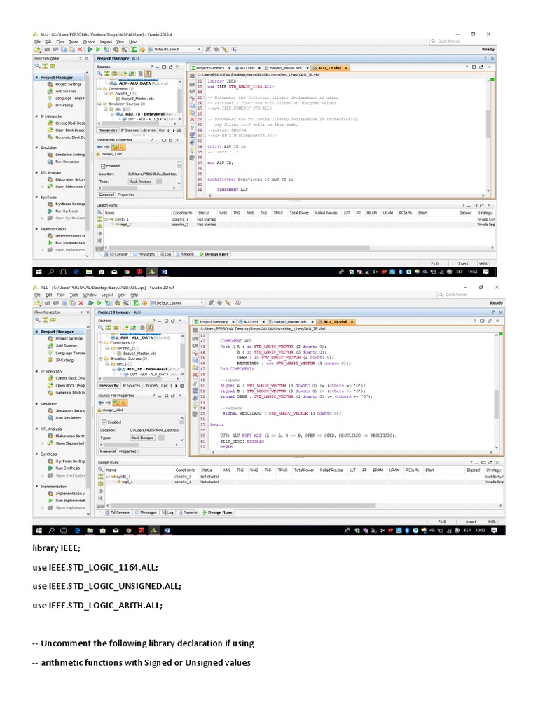 Library IEEE Use IEEE - STD - LOGIC - 1164.ALL Use Ieee - STD - Logic - Unsigned - All Use Ieee ...