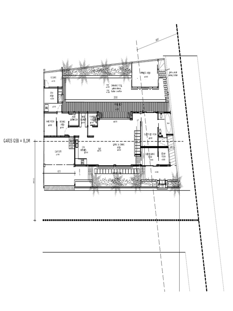 Garis GSB 8,1M | PDF