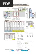 Perhitungan Bronjong: 1. Data Perencanaan 1.1 Dimensi | PDF