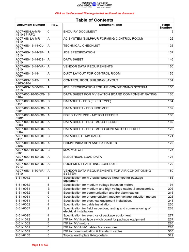 EIL full spec 3 | Value Added Tax | Specification (Technical Standard)