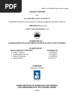 B.tech. EE (W) 8th Semester Guidelines Final Project Report | PDF ...