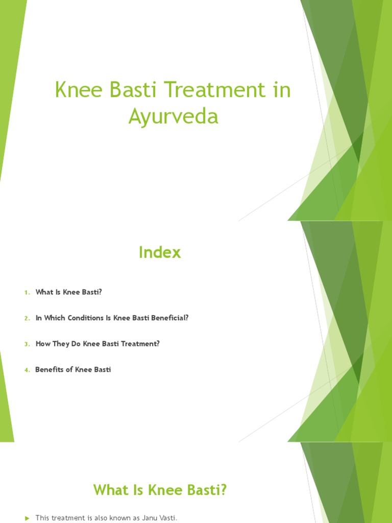 Janu Basti Treatment in Ayurveda | Download Free PDF | Knee | Limbs ...
