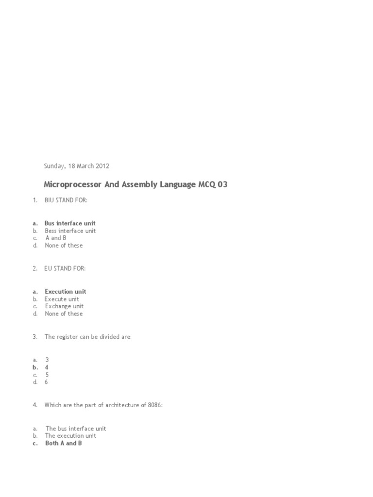Mcqs | PDF | Cpu Cache | Data Buffer Mcqs | PDF | Cpu Cache | Data Buffer