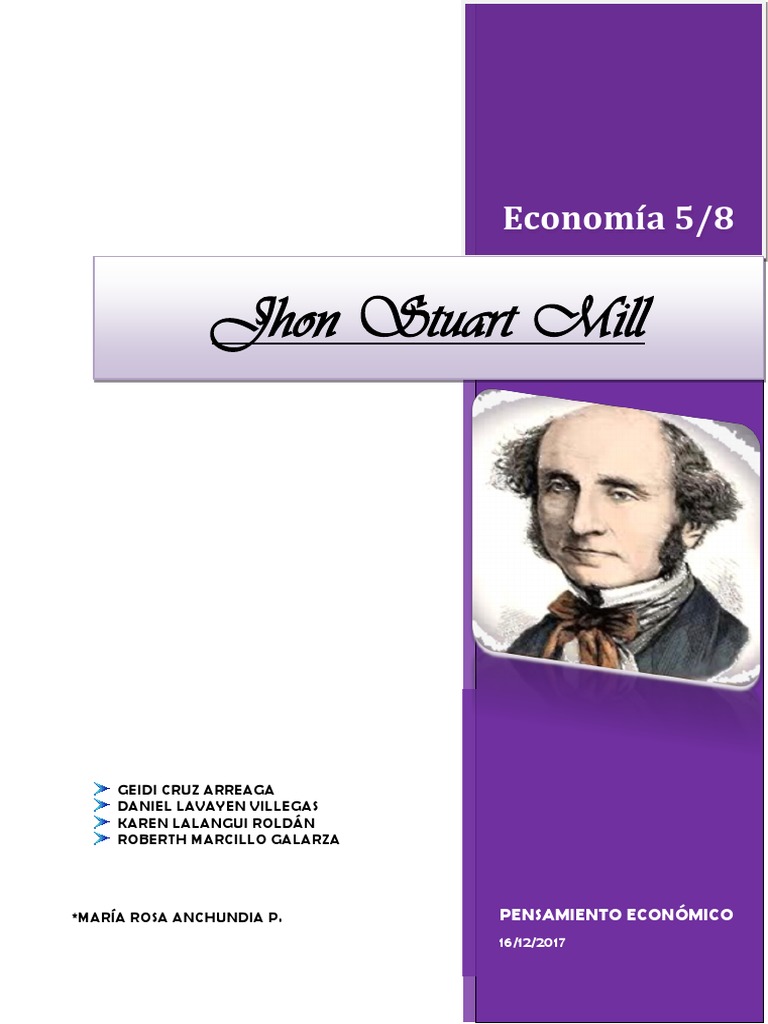 Ensayo Jhon Stuart Mill | PDF | Utilitarismo | John Stuart Mill