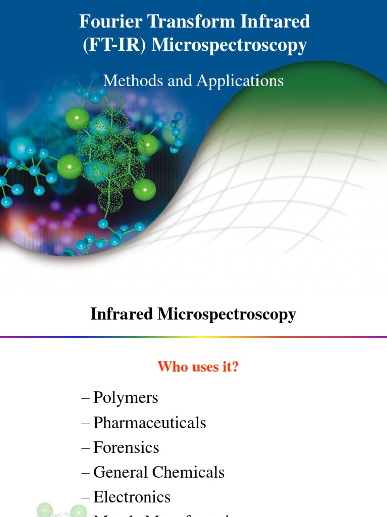 Fourier Transform Infrared (FT-IR) Microspectroscopy: Methods and ...