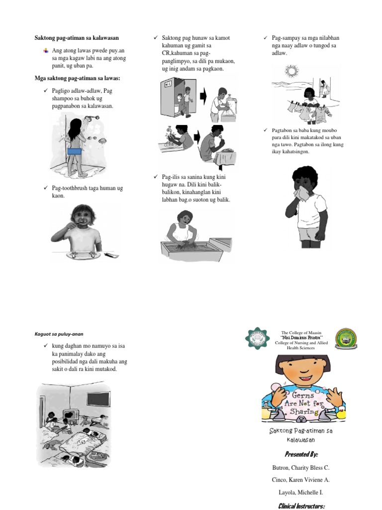 Proper Hygiene in Bisaya | PDF