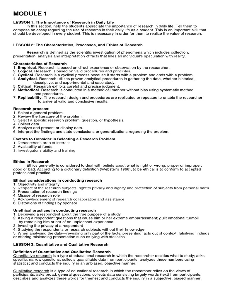 Research 1 Reviewer | PDF | Literature Review | Scientific Method