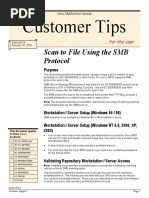Scan To Folder Via SMB From Kyocera MFD/MFP To Windows 10 | PDF | Data ...