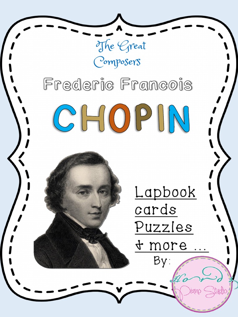 Freebie The Great Composerslapbookseries Chopin | PDF | Frédéric Chopin ...