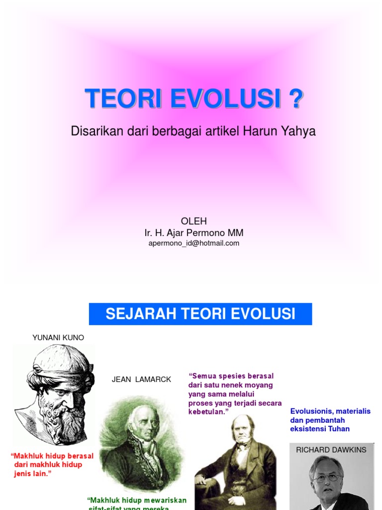 Teori Evolusi | PDF
