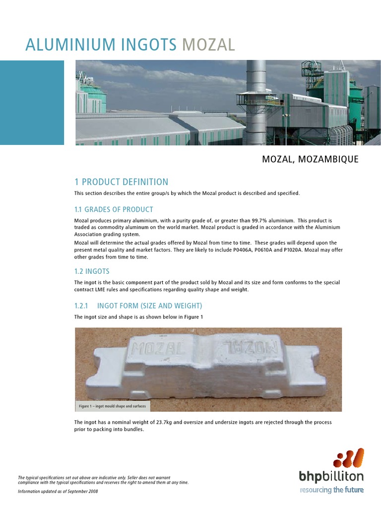 Aluminium Ingots Carriage by Ships | PDF | Ingot | Aluminium