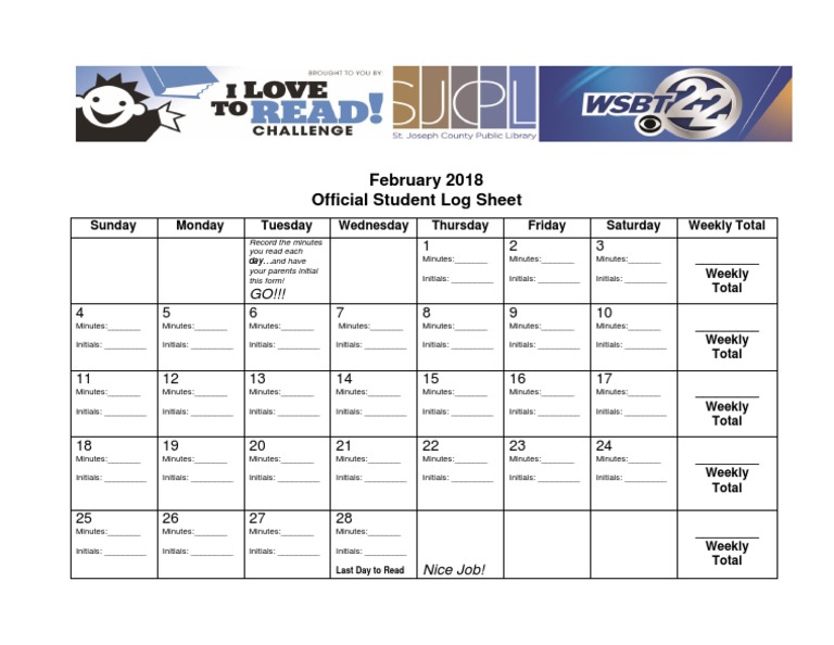 ILR Log Sheet 2018 | PDF | Sports | Leisure