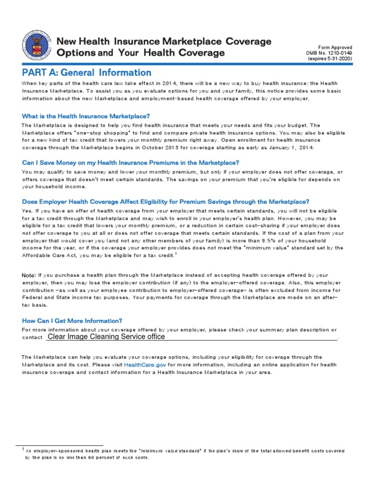 Clear Marketplace Notice | PDF