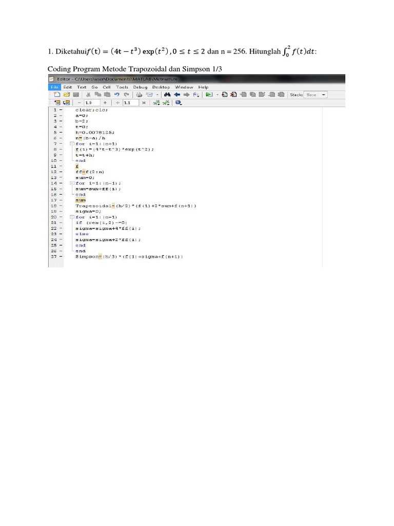 Lampiran Metnum | PDF