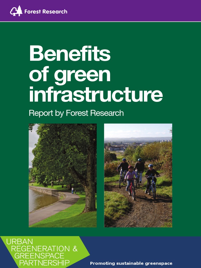 Benefits of Green Infrastructure: Report by Forest Research | PDF ...