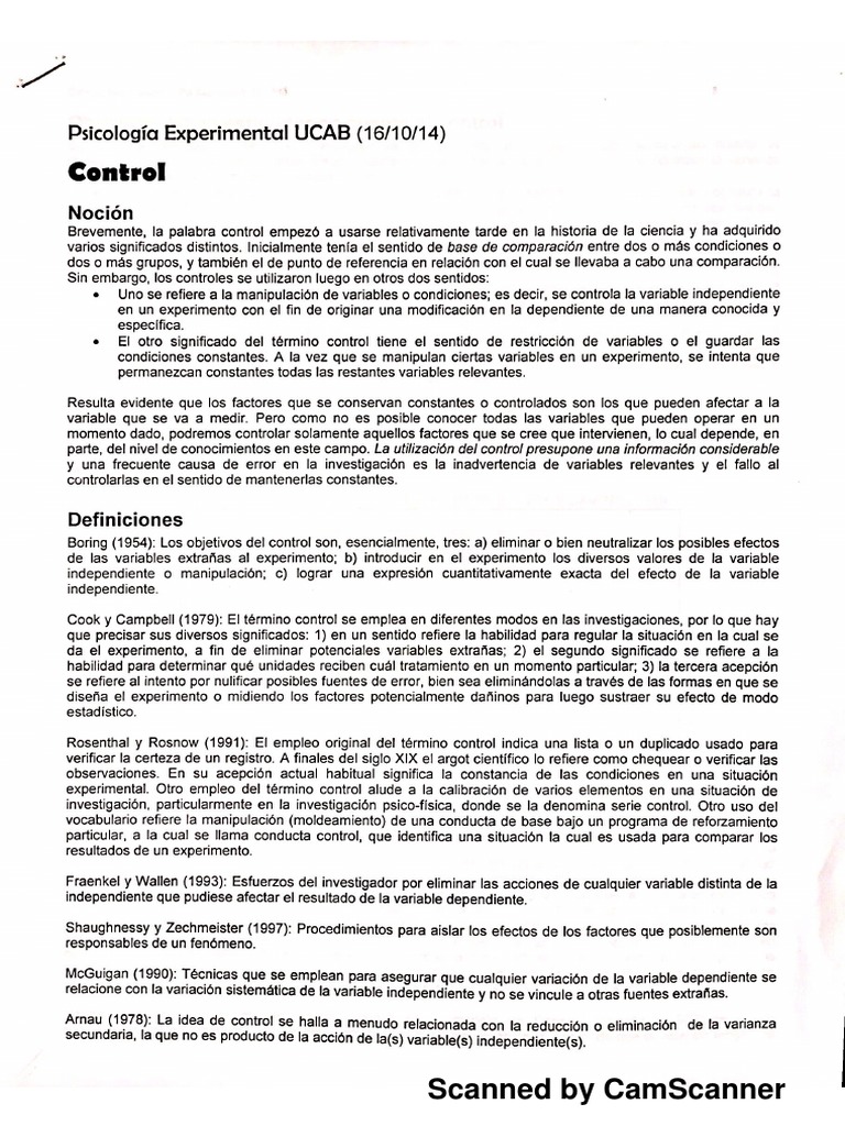 Control | PDF